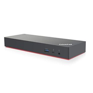 lenovo thinkpad thunderbolt 3 dock gen 2 135w (40an0135) dual uhd 4k display capability, 2 hdmi, 2 dp, usb-c, usb 3.1 with 3 years warranty card