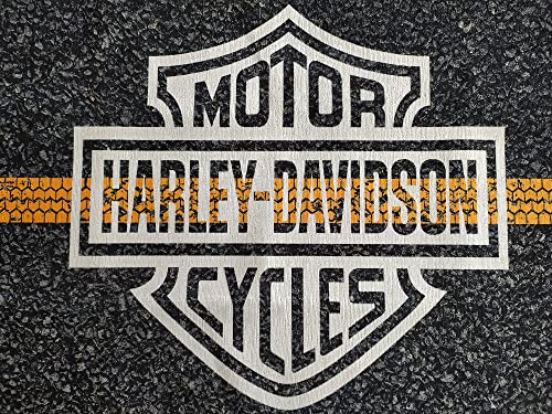 Harley Rug, Harley Legend Rug, Fantastic Rugs, Fan Rug, for Living Room, Home Decor Rug, Harley Davidson Rug, Popular Rug, Davidson Rug (2.6x3.3 feet - 80x100 cm)