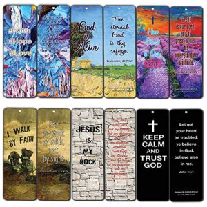 favorite bible verses bookmarks cards king james version kjv (60-pack) – inspirational scriptures encouraging – prayer cards – war room decor – stocking stuffers for men women teens boys girls kids