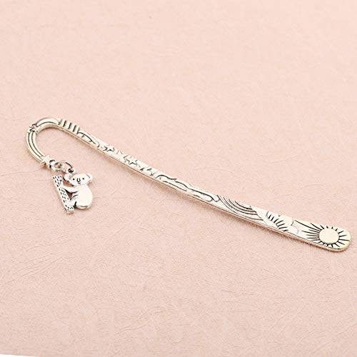 AKTAP Cute Koala Metal Bookmarks for Reading Lover Bookmarks with Koala Bear Graduation Writers Author Book Lover Gift (Koala Bookmark)