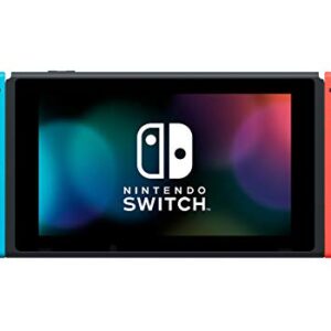 Nintendo Switch with Neon Blue and Neon Red Joy‑Con