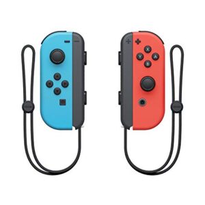 Nintendo Switch with Neon Blue and Neon Red Joy‑Con