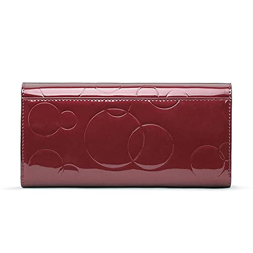 SXBCyan Coin Purse Card Holder Women's Wallet RFID Atmosphere Multi-functional Fashion Simple