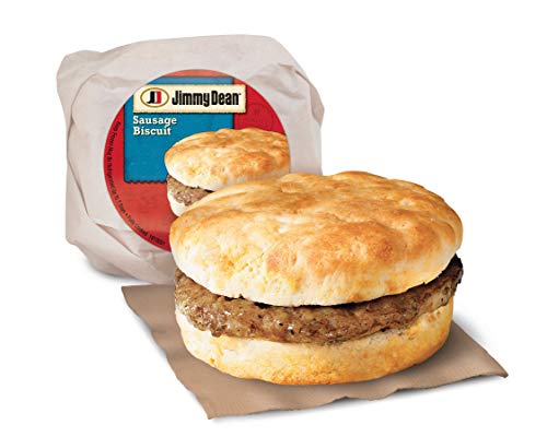 Jimmy Dean, Butcher Wrapped, Sausage & Biscuit, 3.5 oz (12 count)