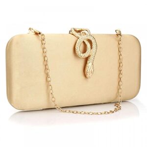 gets evening bag gold small clutch purses for women wedding women’s evening handbags formal crossbody evening clutch with snake switch