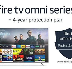 Amazon Fire TV 75" Omni Series 4K UHD smart TV with Dolby Vision, hands-free with Alexa + 4-Year Protection Plan