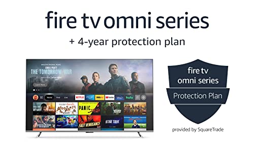 Amazon Fire TV 75" Omni Series 4K UHD smart TV with Dolby Vision, hands-free with Alexa + 4-Year Protection Plan