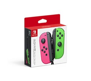 nintendo joy-con (l/r) – neon pink / neon green