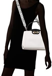 NINE WEST Pella Satchel, Milk Multi