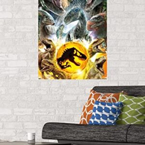 Trends International Jurassic World: Dominion - Group Wall Poster, 22.375" x 34", Unframed Version