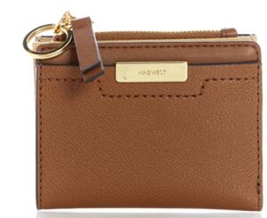 nine west lawson frch wallet, saddle tan