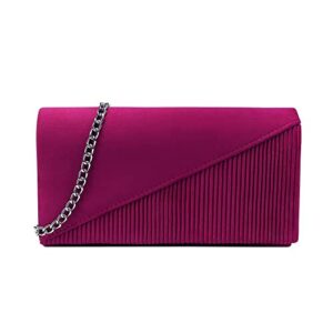 womens evening bag (hot pink)