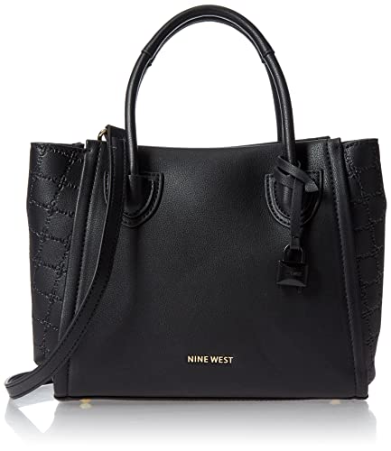 NINE WEST Camden Satchel, Black