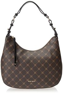 nine west irina hobo, brown/black