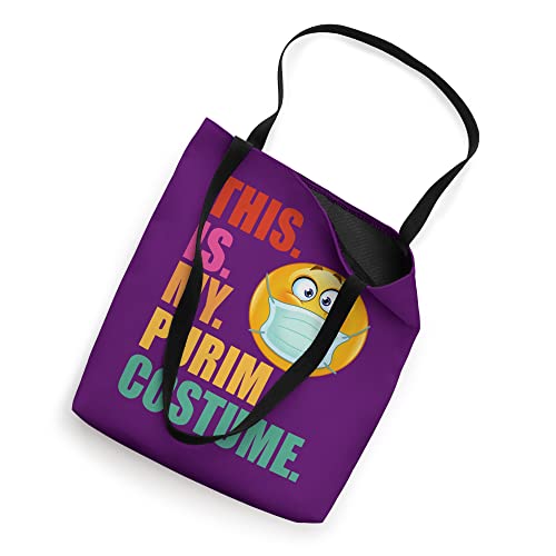 This is my Purim Costume funny Jewish Face Mask Tote Bag