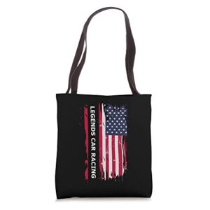 Legends Car Racing Tote Bag