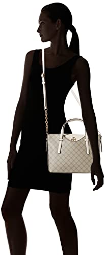 NINE WEST Geneva Jet Set Satchel, Beige Logo/Milk