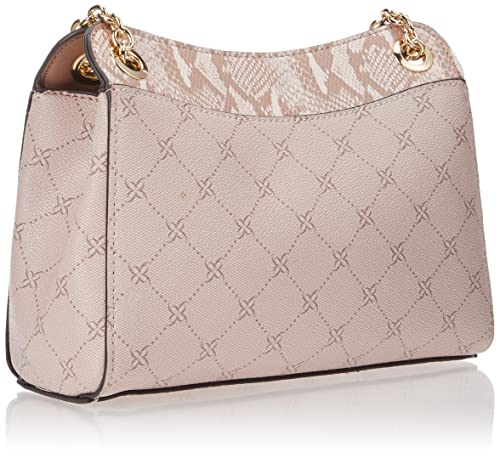 NINE WEST Clara Crossbody, Blush Logo Multi