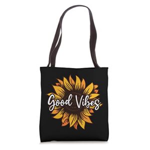 good hot summer vibes tropical funny summer tote bag