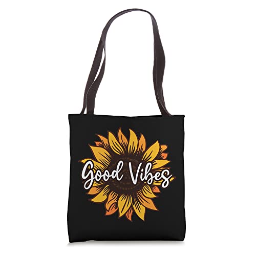 Good Hot Summer Vibes Tropical Funny Summer Tote Bag