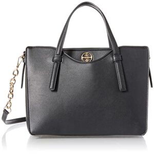 nine west geneva satchel, black