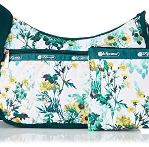 Classic Hobo Florescent Floral Blanc print