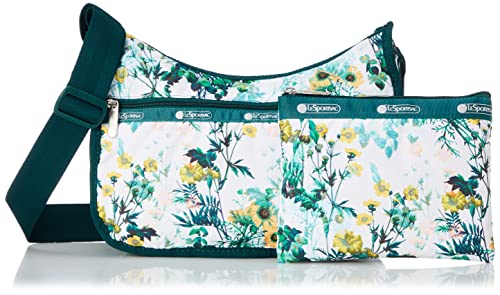 Classic Hobo Florescent Floral Blanc print