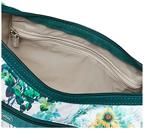 Classic Hobo Florescent Floral Blanc print