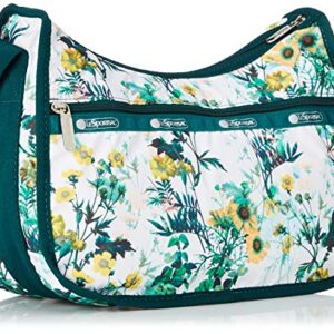 Classic Hobo Florescent Floral Blanc print