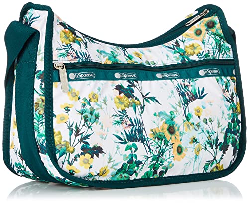 Classic Hobo Florescent Floral Blanc print