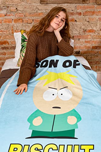 INTIMO South Park Show Stan Kyle Cartman Kenny McCormick Son of A Biscuit Throw Blanket