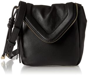 vince camuto lenka large crossbody, black