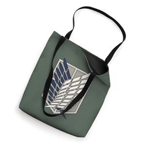 Attack on Titan Season 4 Scout Regiment Shield Tote Bag