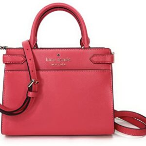 Kate Spade New York Staci Small Saffiano Leather Satchel Bag (Watermelon)