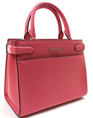 Kate Spade New York Staci Small Saffiano Leather Satchel Bag (Watermelon)