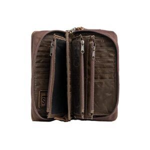 STS Ranchwear Women's Multifunctional Travel Sioux Falls Collection Kacy Organizer Zip Wallet