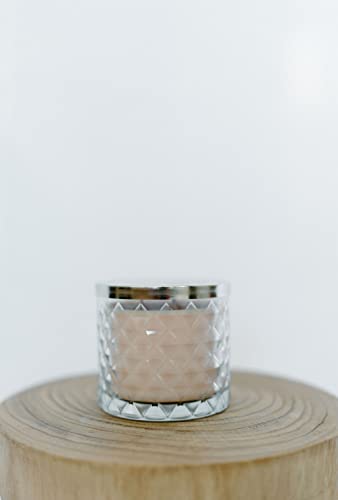 Gold Canyon™ - Cinnamon Vanilla Scented Candle, Three-Wick, Heritage Diamond-Cut Glass Jar, New & Improved Look 2022