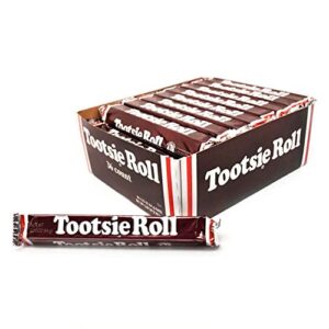 tootsie roll bars, original classic size, 2.25 ounce rolls, (pack of 36), peanut free, gluten free