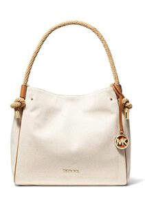 michael kors isla large grab bag natural one size