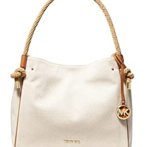 Michael Kors Isla Large Grab Bag Natural One Size