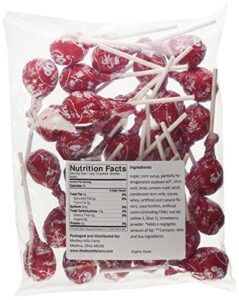 cherry tootsie pops 30 pops