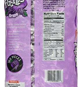 Tootsie Rolls Frooties Grape Candy (360 Count), 38.8oz