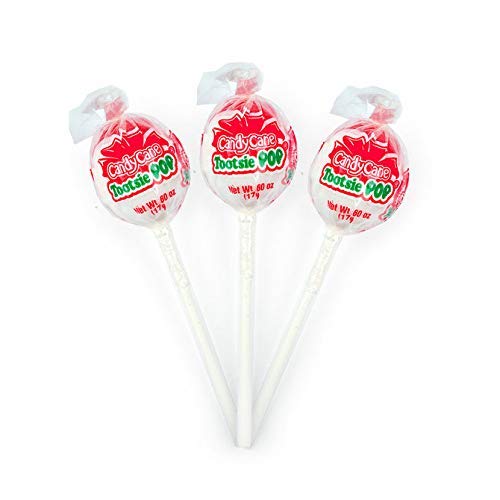 Candy Cane Tootsie Pops 9.6 Oz. Bags Pack Of 3