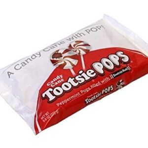 Candy Cane Tootsie Pops 9.6 Oz. Bags Pack Of 3