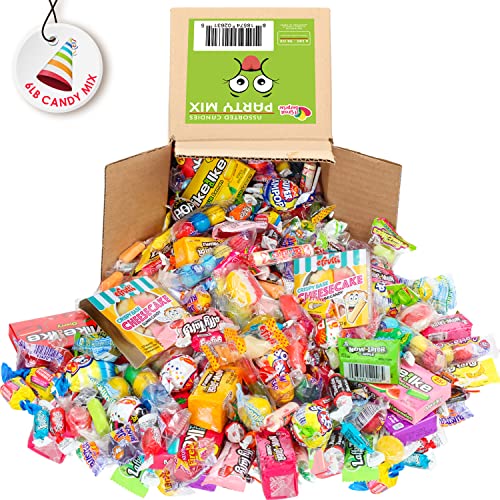 A Great Surprise Assorted Candy Mix - Bulk Candy Variety - Individually Wrapped Candies - 6 LB