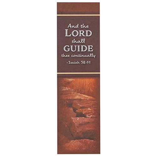 Bible Bookmarks, Tear-Proof and Water-Resistant - Each Measures 7" Long x 2" Wide, Set of 10, 5 Designs