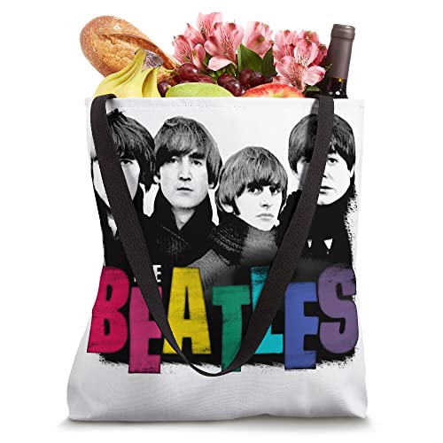 The Beatles Bold and Colorful Tote Bag