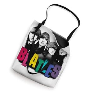 The Beatles Bold and Colorful Tote Bag