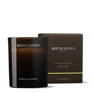 molton brown orange & bergamot signature scented candle (single wick), 6.07 oz.