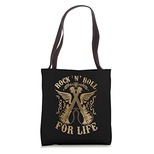 Sock Hop Costume Rock 'N' Roll For Life for 50s Fans Tote Bag